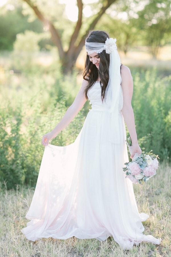 Magic Hour - Sun-Gilded Bohemian Bridal Portraits - Hey Wedding Lady
