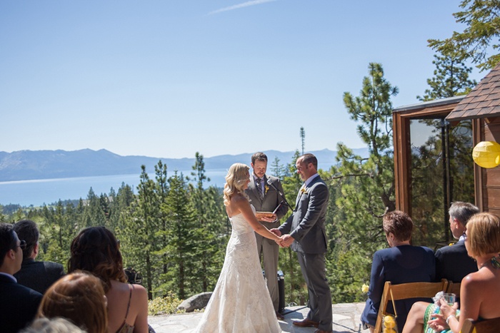 Rustic Mountain Wedding with Sunny Yellow Details - Hey Wedding Lady