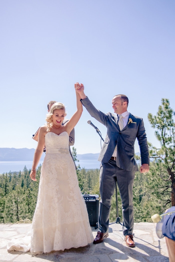 Rustic Mountain Wedding with Sunny Yellow Details - Hey Wedding Lady