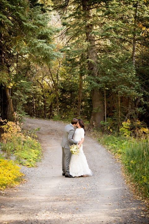 Romantic Forest Bridal Portraits by Brandon Burk - Hey Wedding Lady
