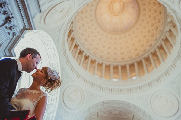 A Chic San Francisco City Hall Elopement from IQphoto Studio
