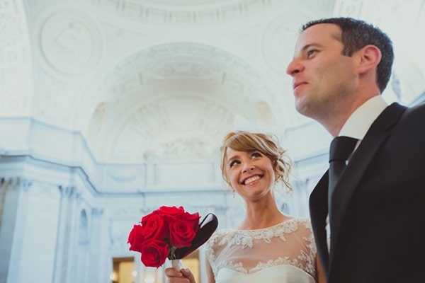 A Chic San Francisco City Hall Elopement from IQphoto Studio