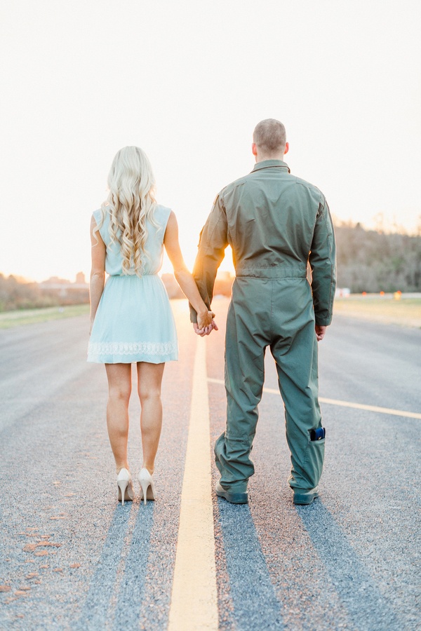 Patriotic and Romantic Air Force Engagement for Memorial Day - Hey ...