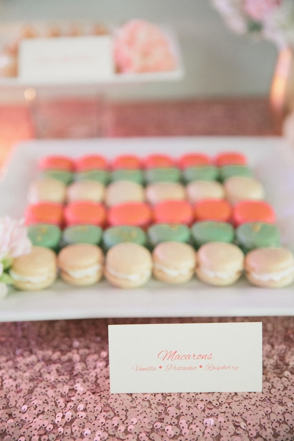 Pink, Mint and Gold Wedding with Lots of Sparkle - Hey Wedding Lady