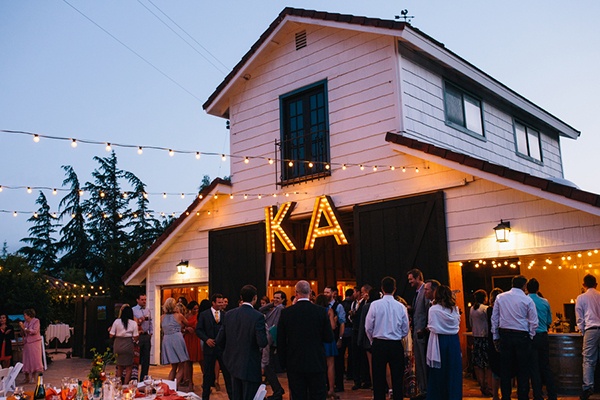 Modern Ranch Wedding in Orange and Aqua - Hey Wedding Lady