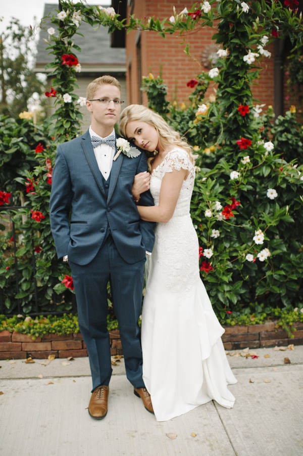Wintery Blush and Slate Blue Wedding - Hey Wedding Lady