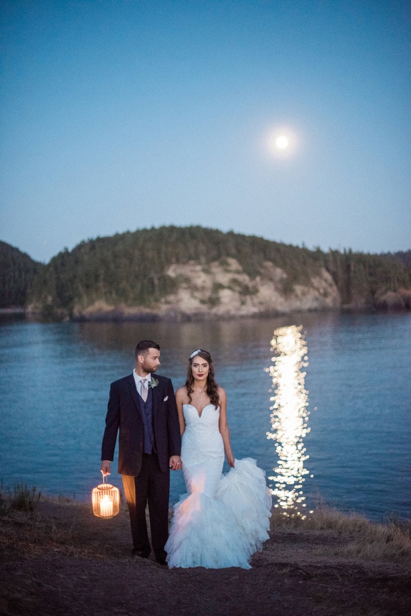Glam Mermaid Wedding on the Moonlit Coast - Hey Wedding Lady