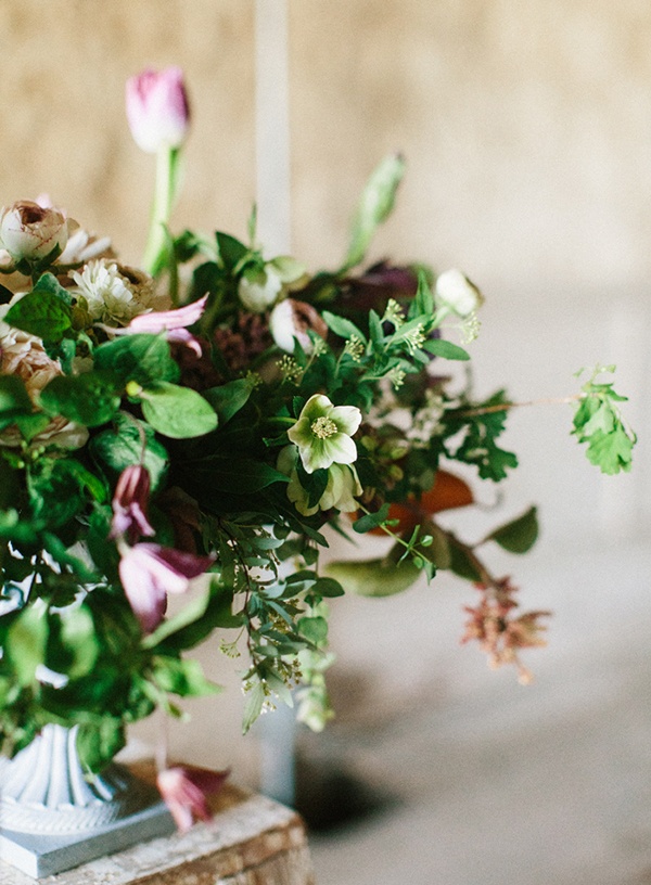 Rich and Moody Spring Florals for a Vintage Bride - Hey Wedding Lady