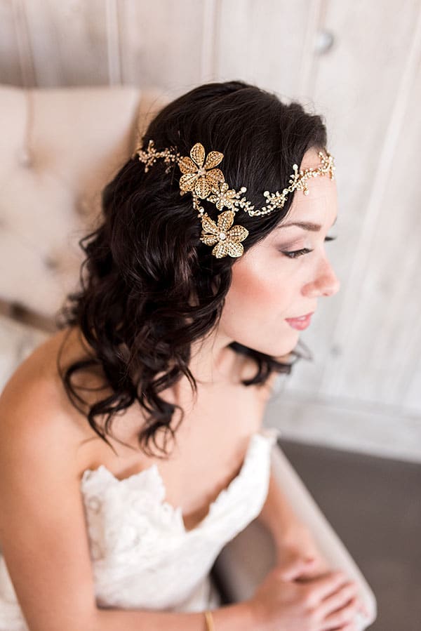 Styling a Modern Bohemian Bridal Headpiece - Hey Wedding Lady