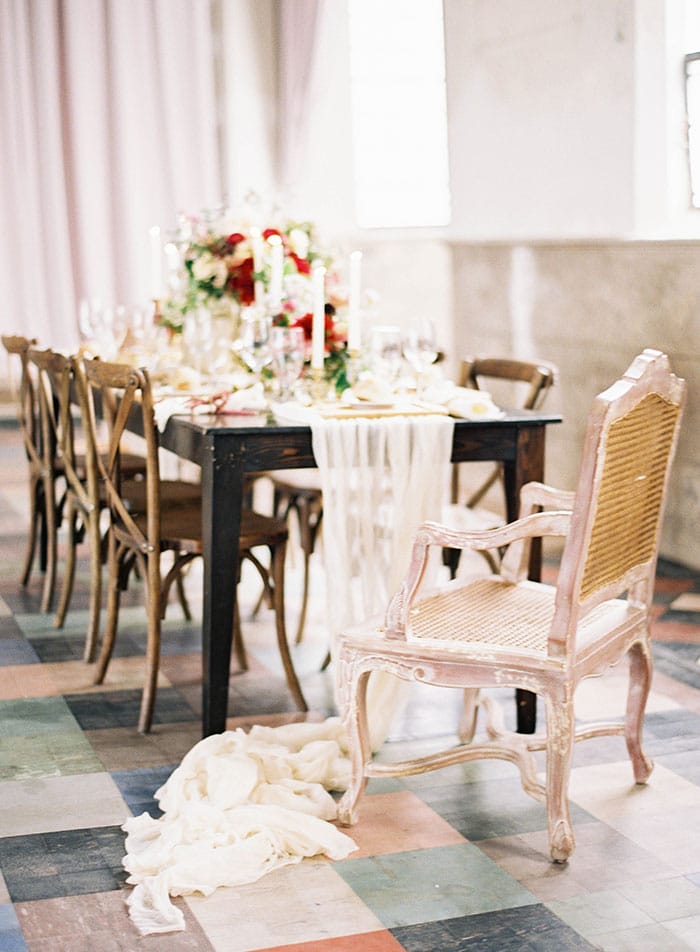 Botanical Opulence Wedding in Red and Plum - Hey Wedding Lady