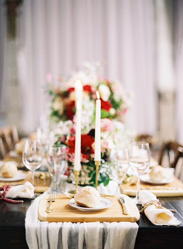 Botanical Opulence Wedding in Red and Plum - Hey Wedding Lady