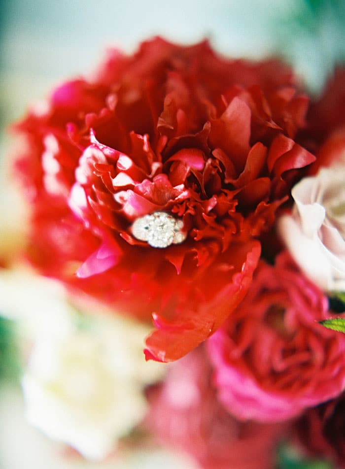 Botanical Opulence Wedding in Red and Plum - Hey Wedding Lady