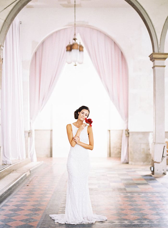 Botanical Opulence Wedding in Red and Plum - Hey Wedding Lady