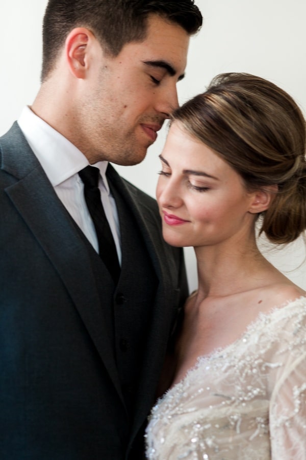 Enchanted Spring Bridal Shoot with a Vintage Dress - Hey Wedding Lady
