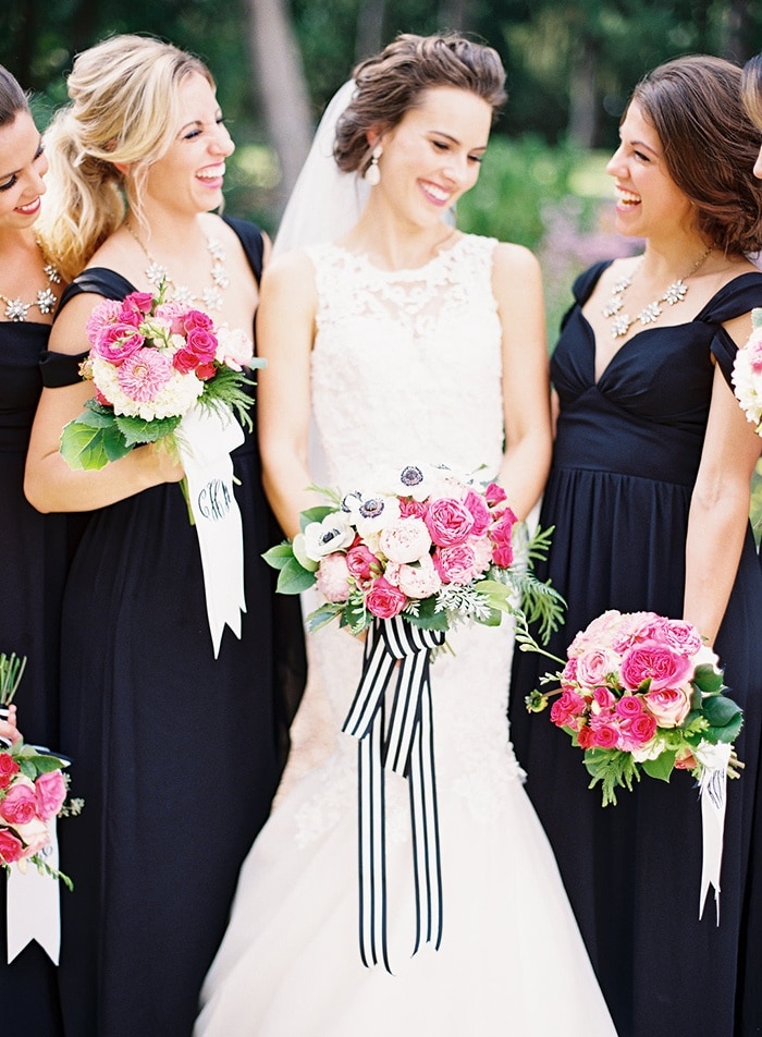 Whimsical Kate Spade Wedding in Black Tie - Hey Wedding Lady
