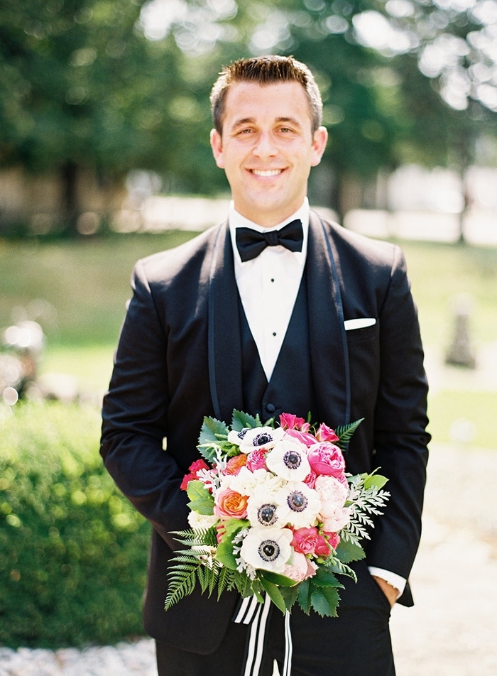 Whimsical Kate Spade Wedding in Black Tie - Hey Wedding Lady