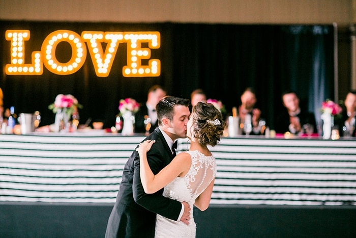 Whimsical Kate Spade Wedding in Black Tie - Hey Wedding Lady