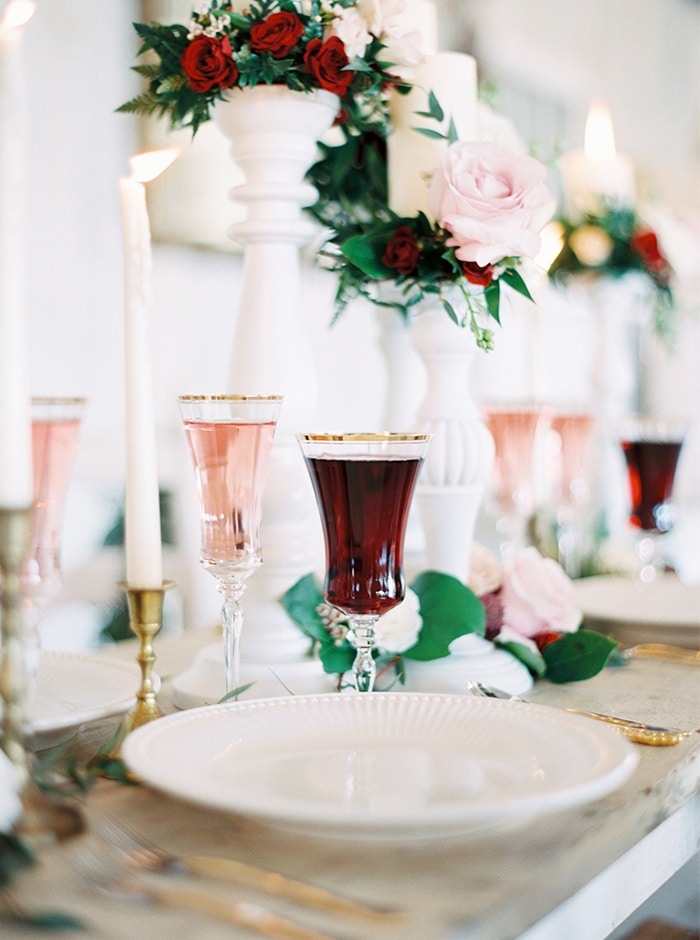 Vintage Romance in Blush and Berry - Hey Wedding Lady