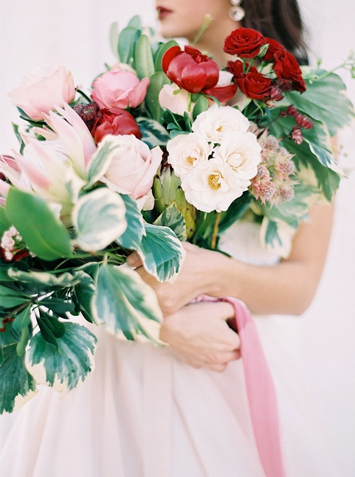 Vintage Romance in Blush and Berry - Hey Wedding Lady