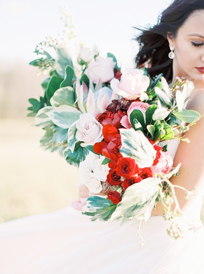 Vintage Romance in Blush and Berry - Hey Wedding Lady