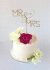 DIY Cake Topper Tutorial with Cricut - Hey Wedding Lady