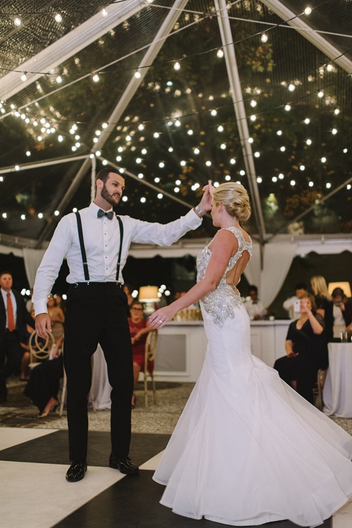 Black Tie Glam Wedding with Southern Style - Hey Wedding Lady