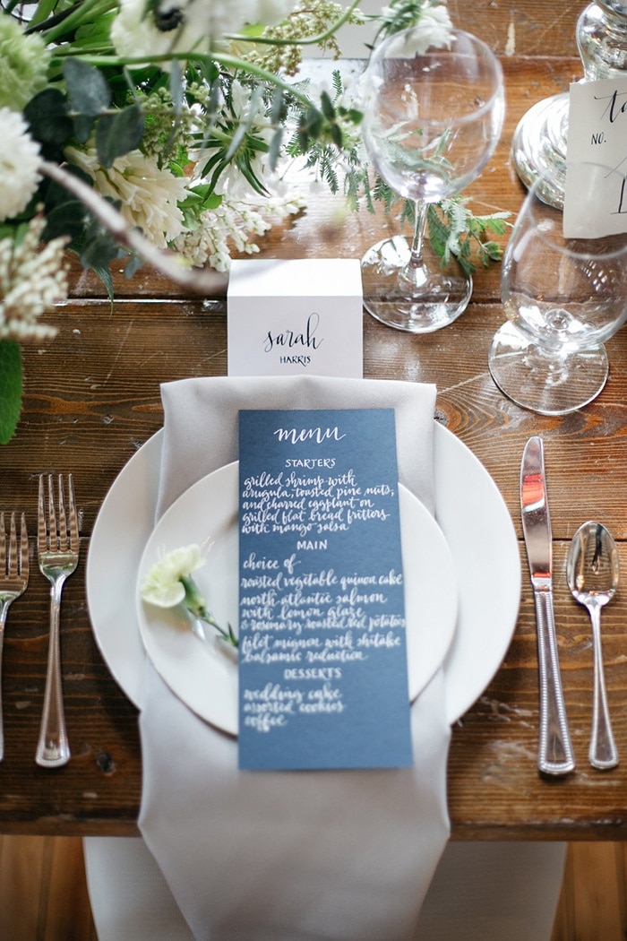 Simplicity Chic Wedding with Organic Florals - Hey Wedding Lady