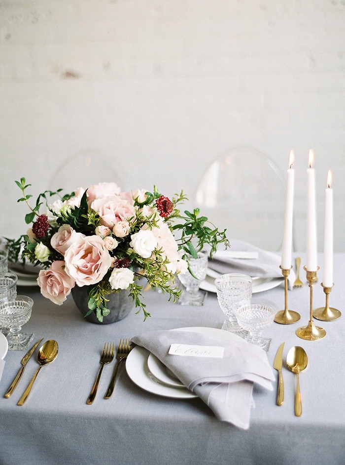 Modern Romance Wedding with Industrial Chic Decor - Hey Wedding Lady