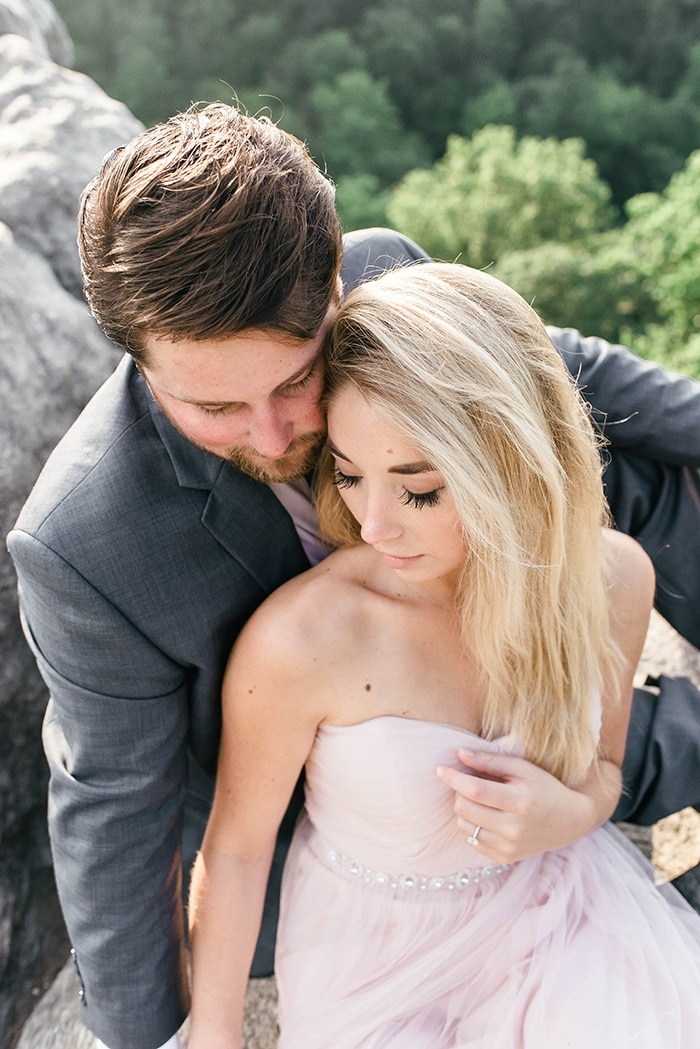 Sunrise Engagement Shoot at Rocks State Park - Hey Wedding Lady