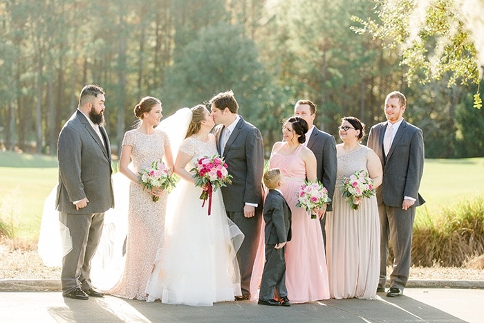Preppy Pink Country Club Wedding - Hey Wedding Lady