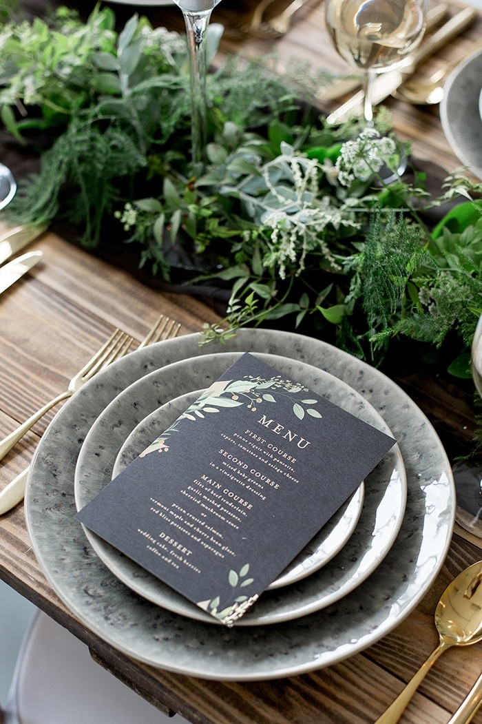 Industrial Greenery Wedding Style with Minted - Hey Wedding Lady