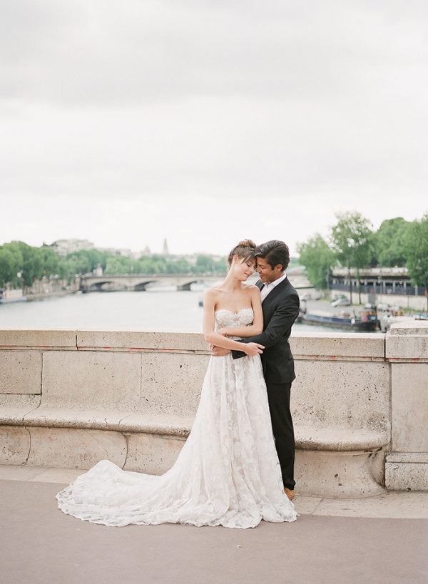 French Couture Bridal Style for a Paris Elopement | Hey Wedding Lady