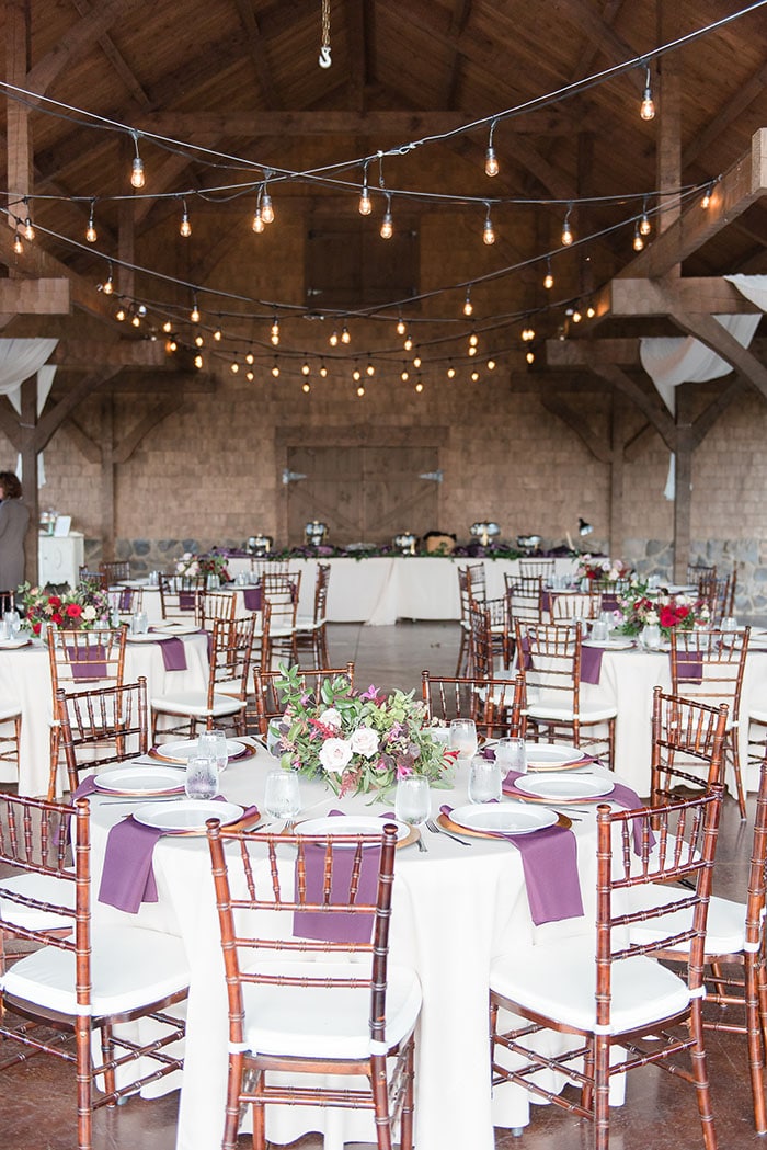 Vintage Winery Wedding Style in Bold Berry Tones - Hey Wedding Lady