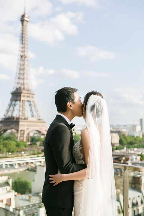 Luxury Destination Wedding Day in Paris - Hey Wedding Lady