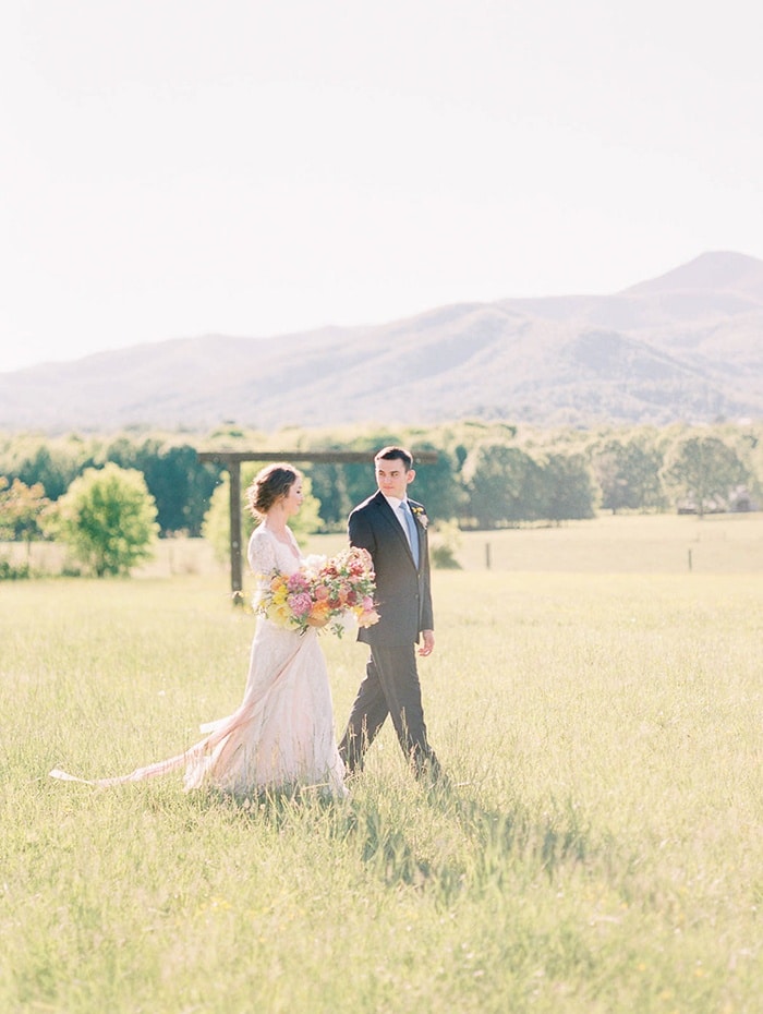 Summer Bright Countryside Wedding on Film - Hey Wedding Lady