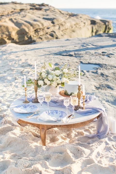 Barefoot Beach Bride for a Coastal Elopement - Hey Wedding Lady