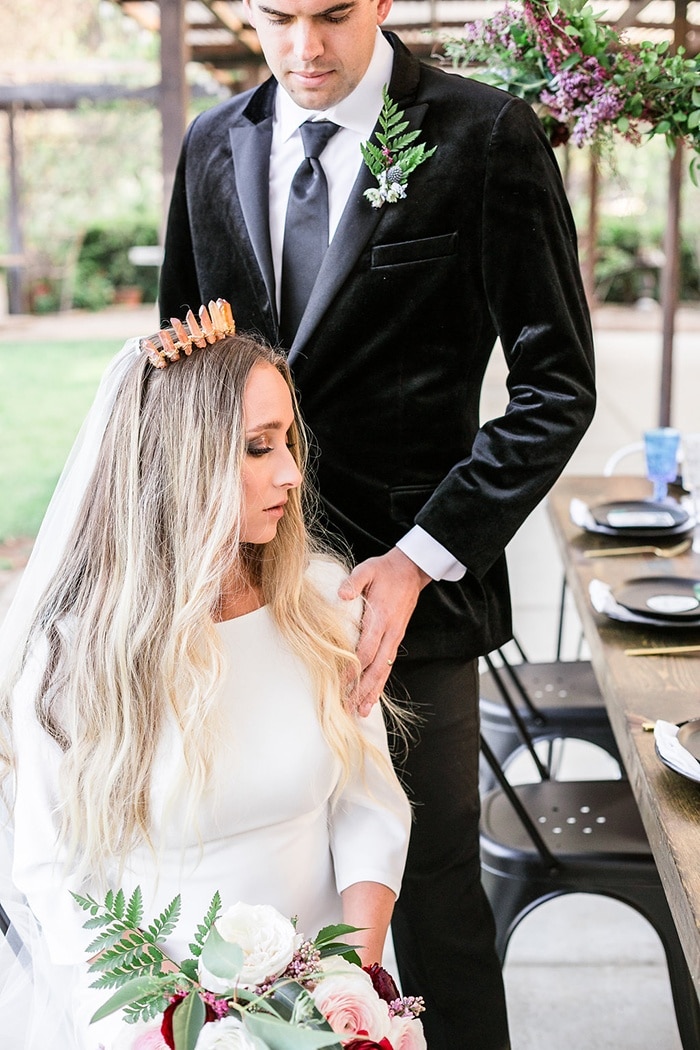 Moody Magic Wedding Inspo Balancing Dark and Light - Hey Wedding Lady