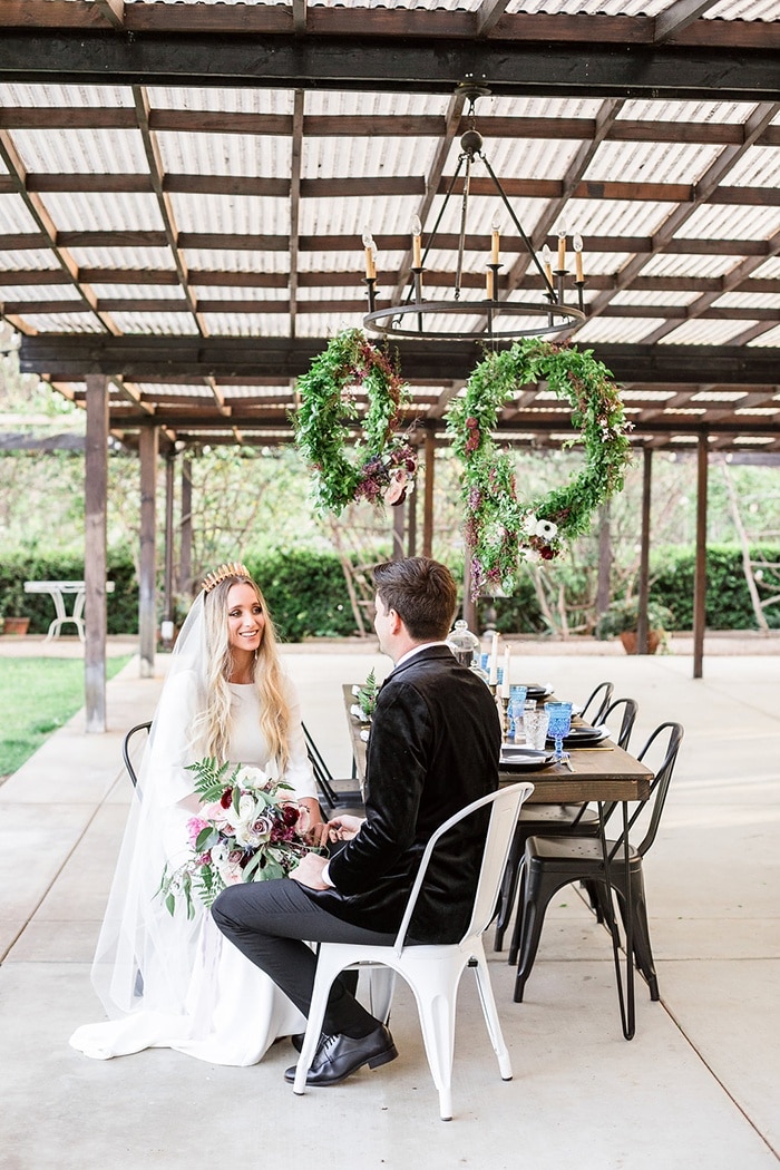 Moody Magic Wedding Inspo Balancing Dark and Light - Hey Wedding Lady