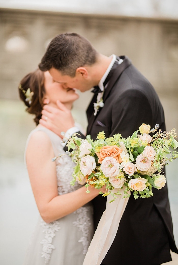 Gray Wedding Colors with Fresh Spring Style - Hey Wedding Lady