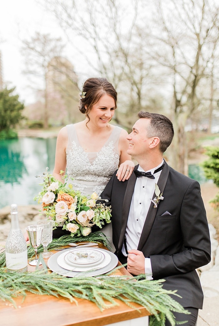 Gray Wedding Colors with Fresh Spring Style - Hey Wedding Lady