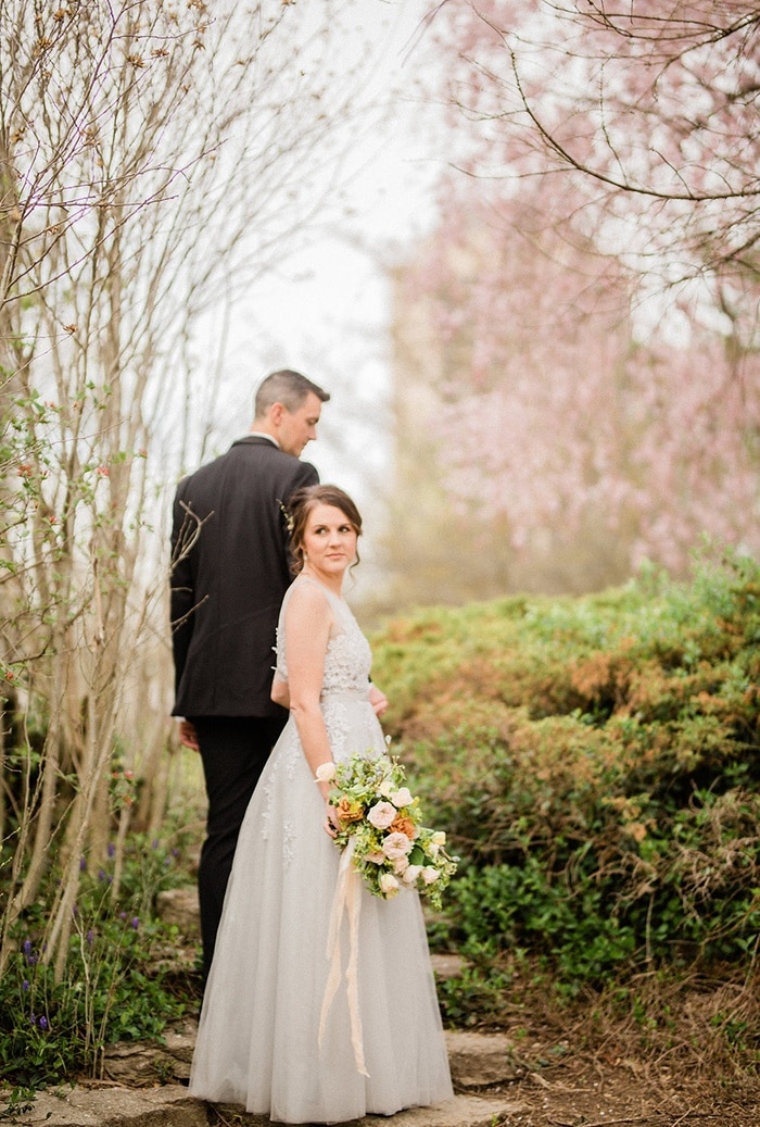 Gray Wedding Colors with Fresh Spring Style - Hey Wedding Lady