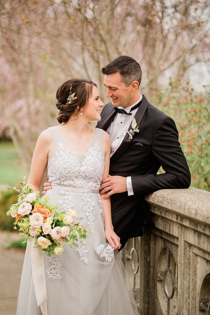 Gray Wedding Colors with Fresh Spring Style - Hey Wedding Lady