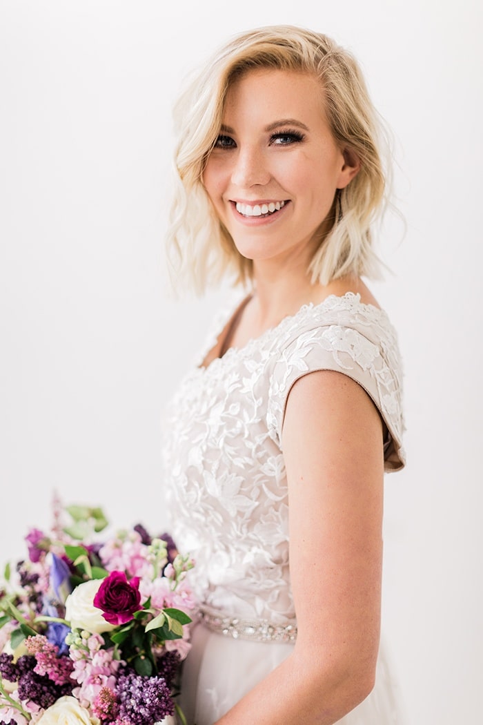 Modern Minimalist Wedding Style in Ultra Violet - Hey Wedding Lady