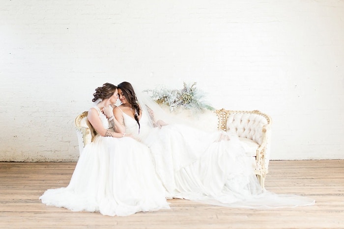 Modern Wedding Day Inspo in Rainbow Shades - Hey Wedding Lady