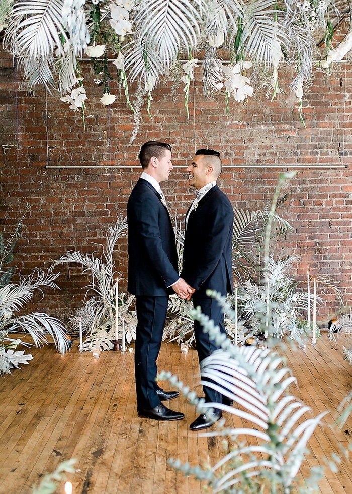 Modern Wedding Day Inspo in Rainbow Shades - Hey Wedding Lady