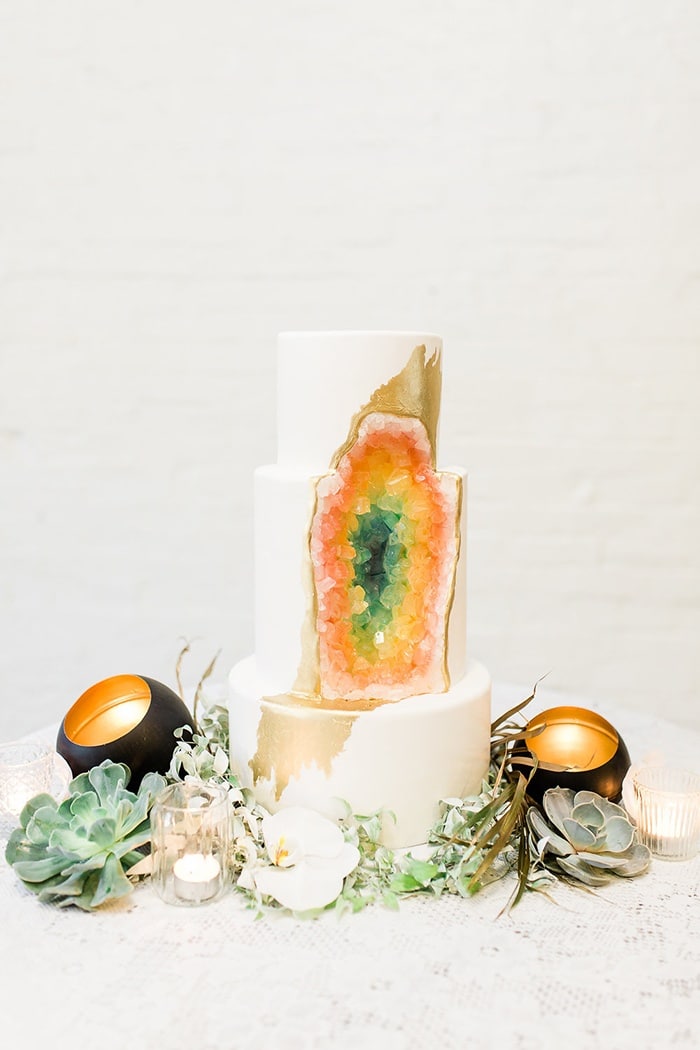 Modern Wedding Day Inspo in Rainbow Shades - Hey Wedding Lady