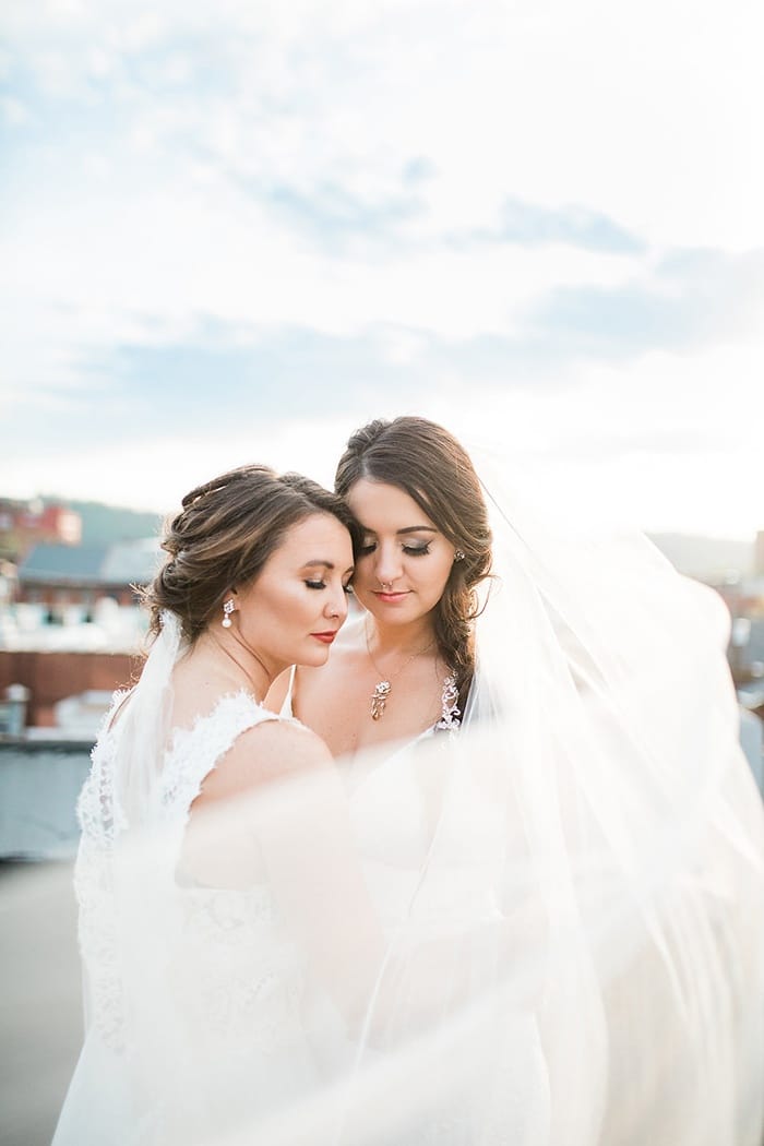 Modern Wedding Day Inspo in Rainbow Shades | Hey Wedding Lady