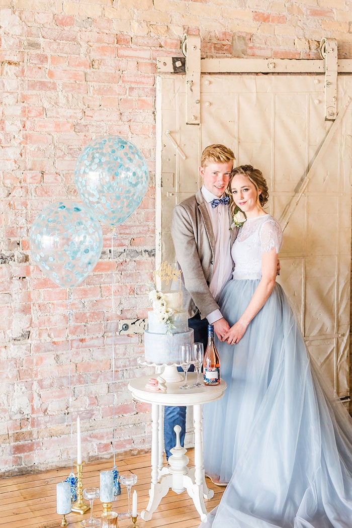 Something Blue with a Surprise Proposal | Hey Wedding Lady