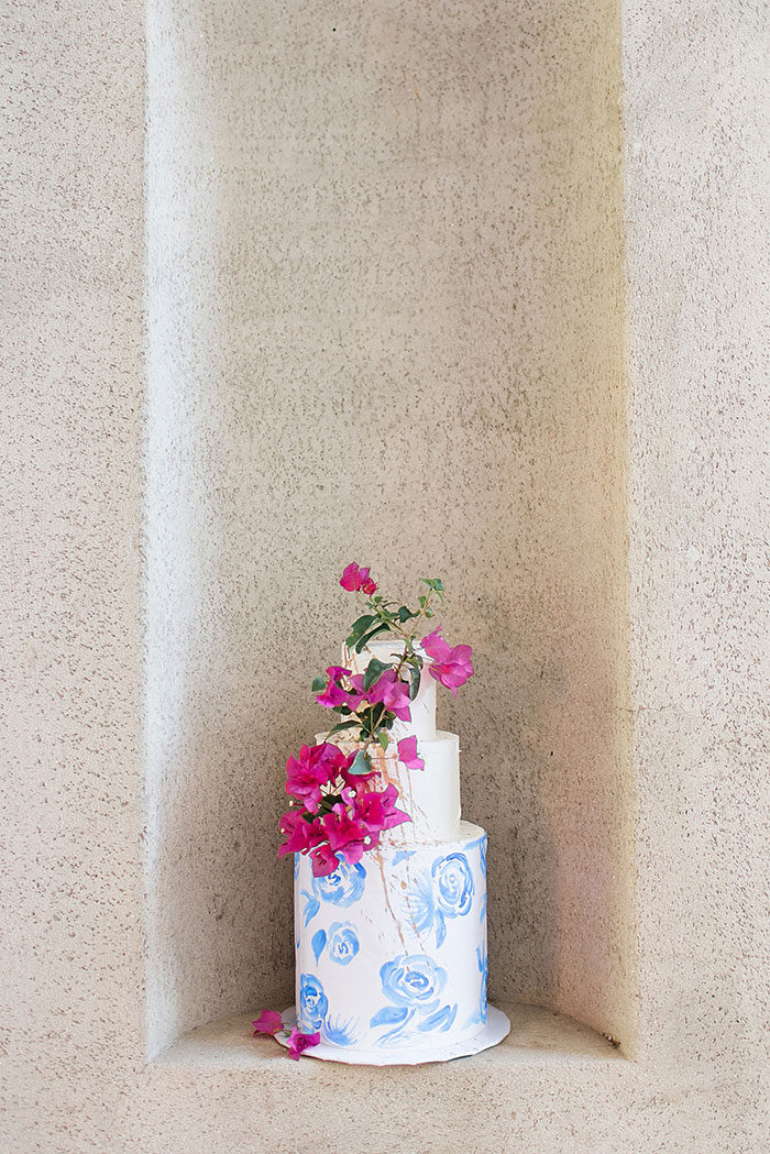 Colorful Fiesta Style in Tropical Pink and Blue - Hey Wedding Lady