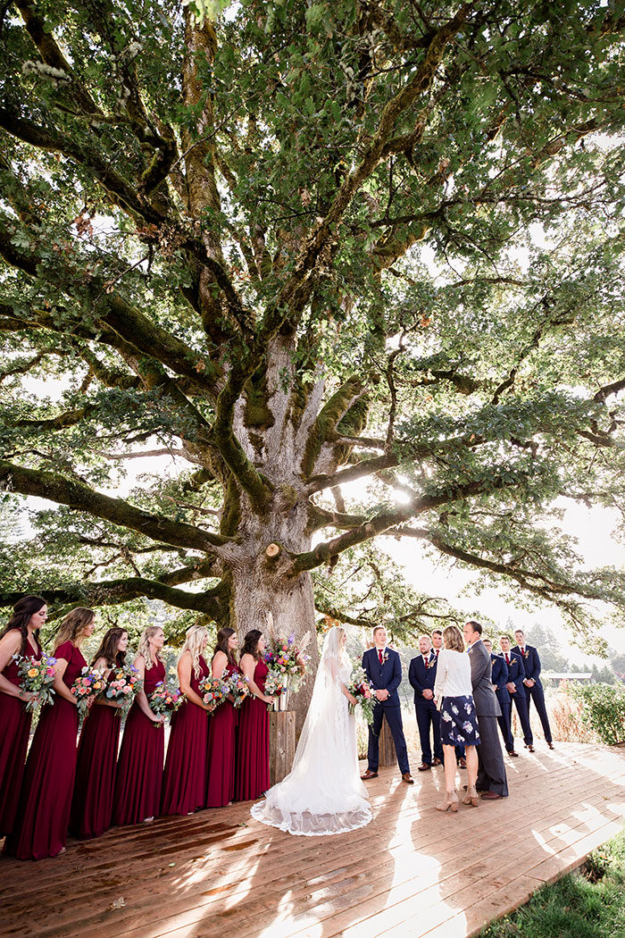 Farm Chic Wedding Day with Fall Colors - Hey Wedding Lady